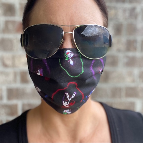 Accessories | Kiss Rock Band Face Mask | Poshmark